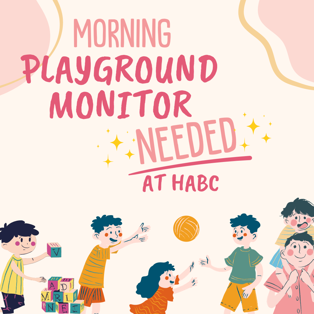 Parent Volunteer Opportunity- Morning Playground Monitors Needed ...